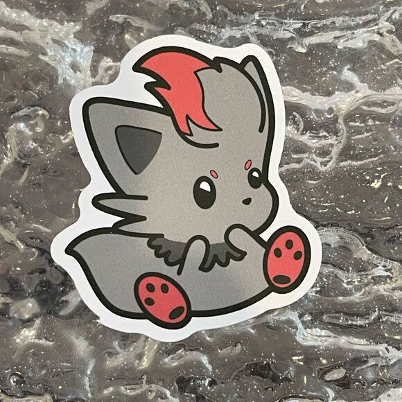 & Other Stories | Design | 5 Waterproof Vinyl Sticker Pokmon Zorua ...